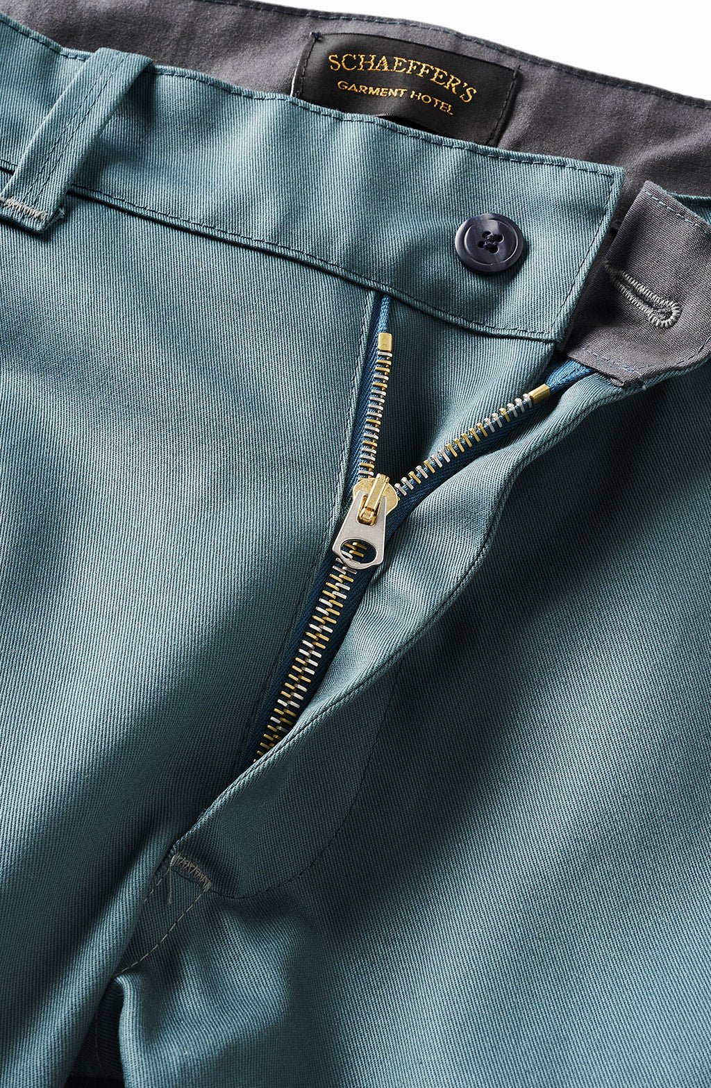 Japanese Aqua Teal Chino Pants - Tailored Fit | Shop Now - Schaeffer's ...